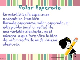 Esperanza Matemática | PPT
