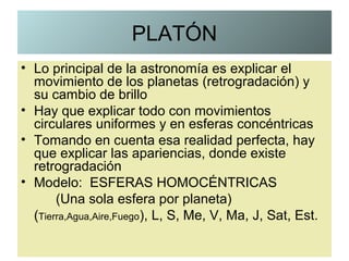 Diapositivas astronomía griega | PPT