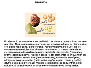 Diapositivas clasificacion de la materia | PPT