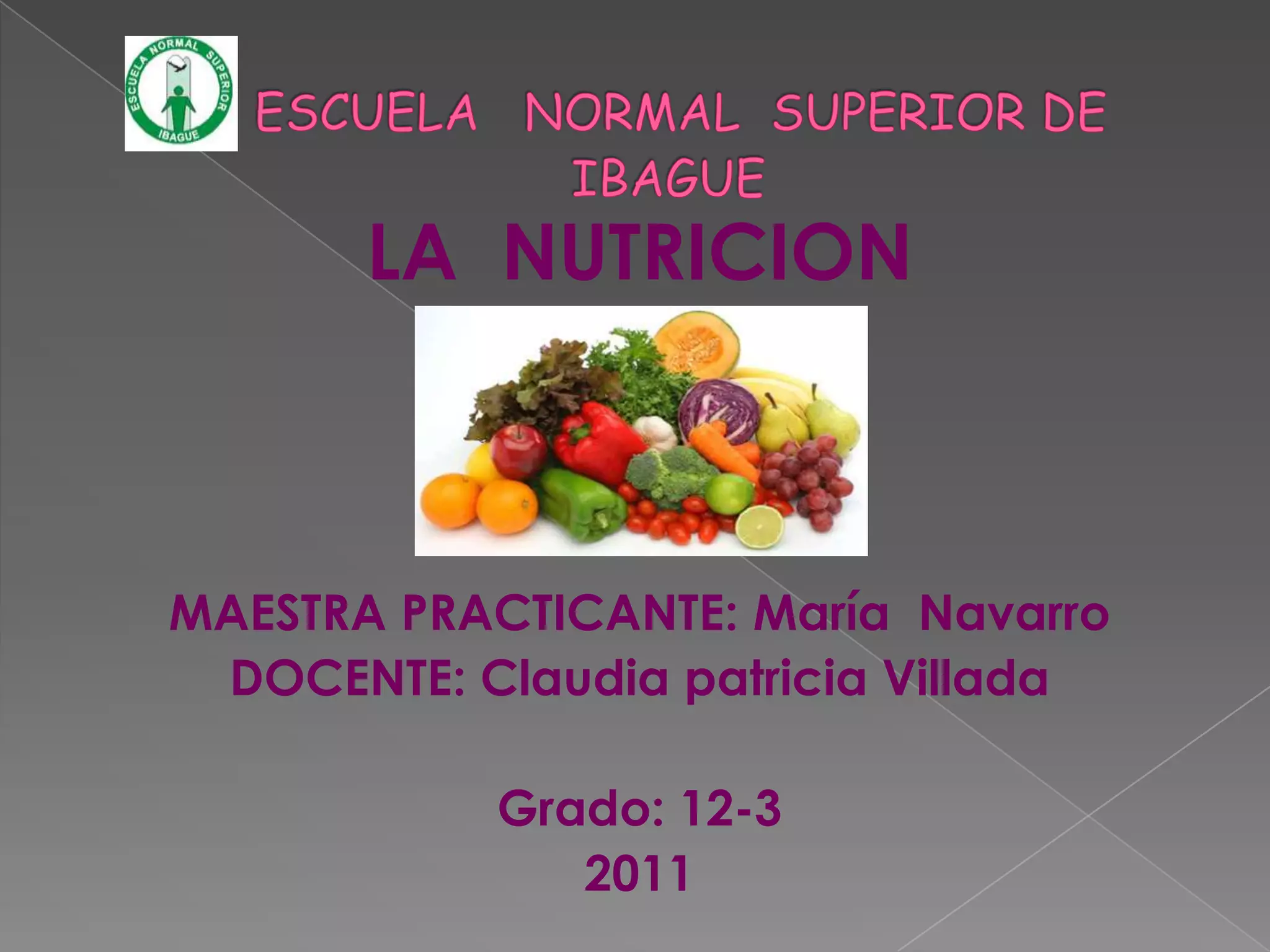 Diapositivas nutricion | PPTX