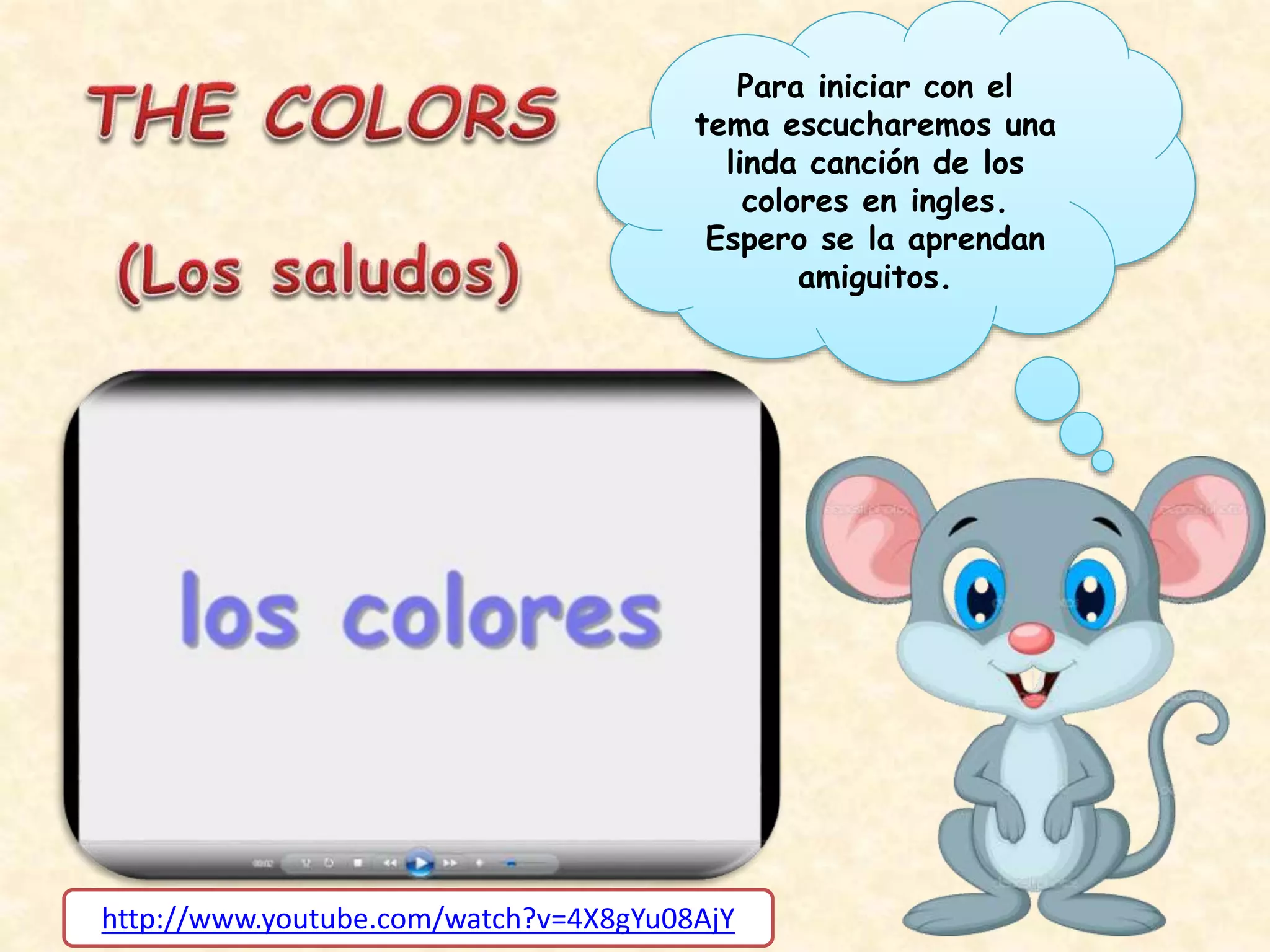 Los colores en ingles | PPSX