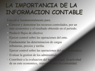 Diapositivas contabilidad y sistema contable | PPTX