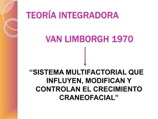 Teorias de Crecimiento Craneofacial | PPTX