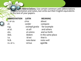 Abbreviations | PPTX