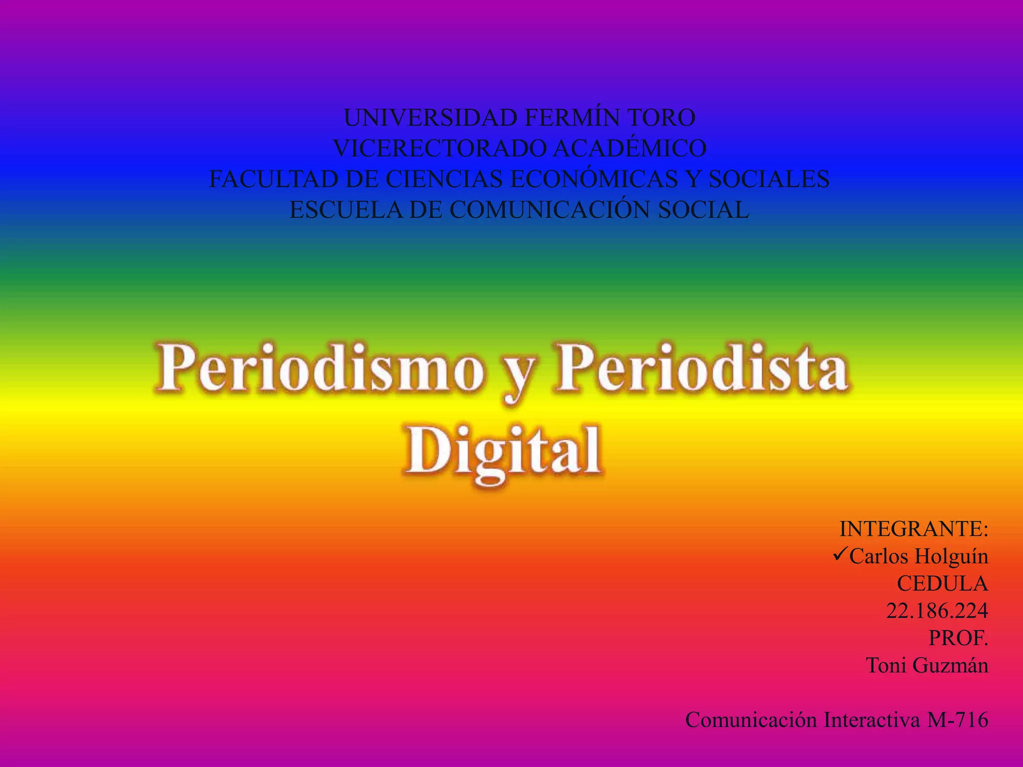 Comunicación Interactiva | PPTX