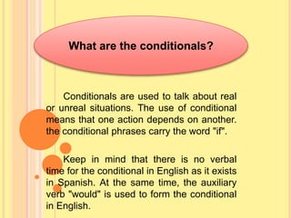 Diapositivas de condicionales | PPTX
