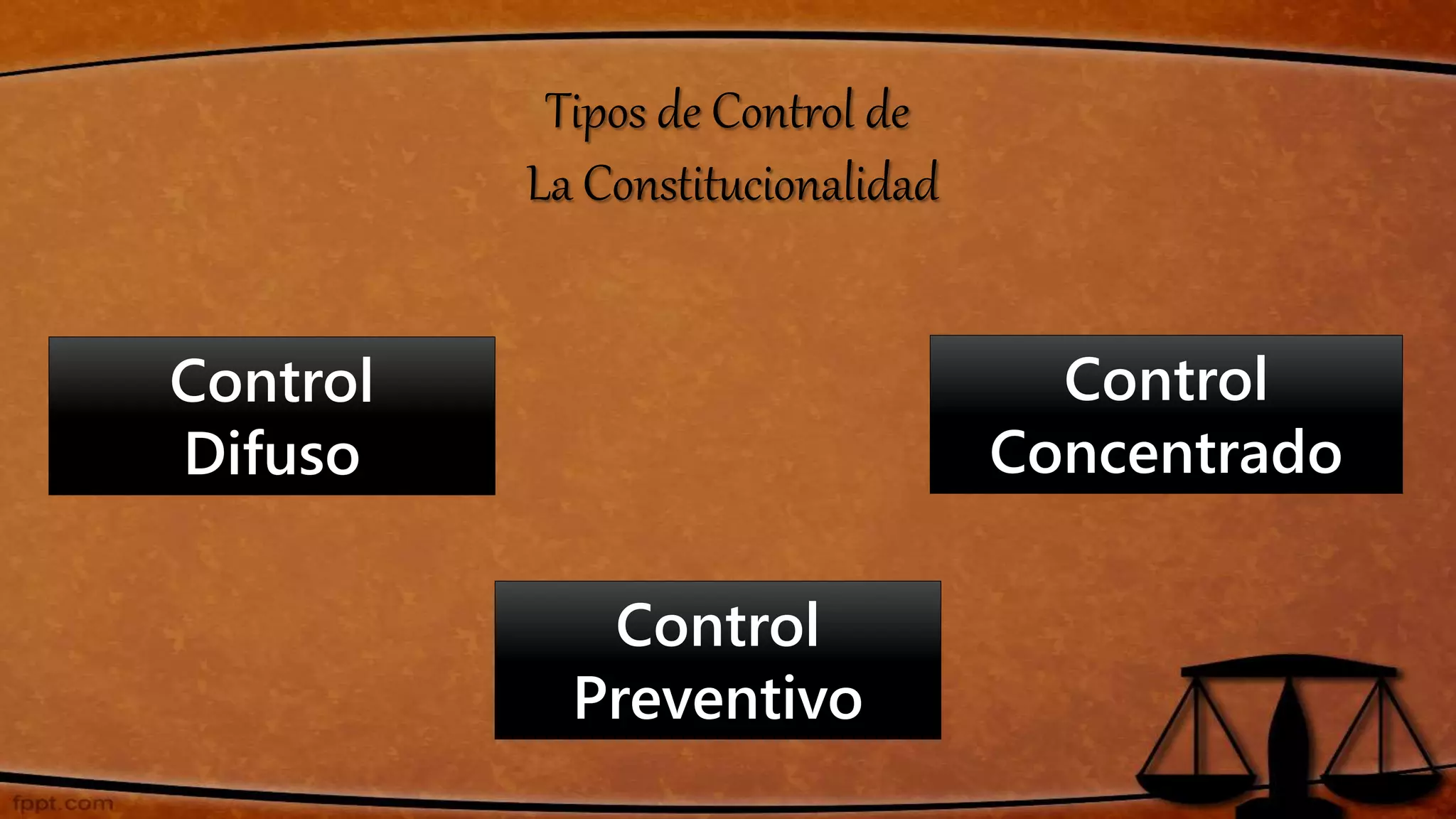 Control de la constitucionalidad | PPTX