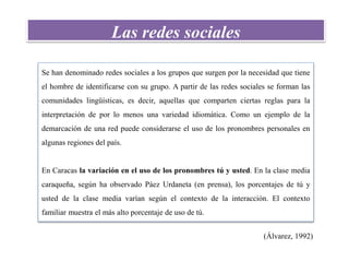 Español de venezuela | PPTX