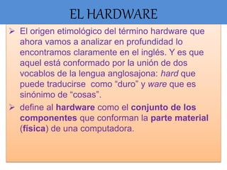 Diapositivas de hardware | PPTX