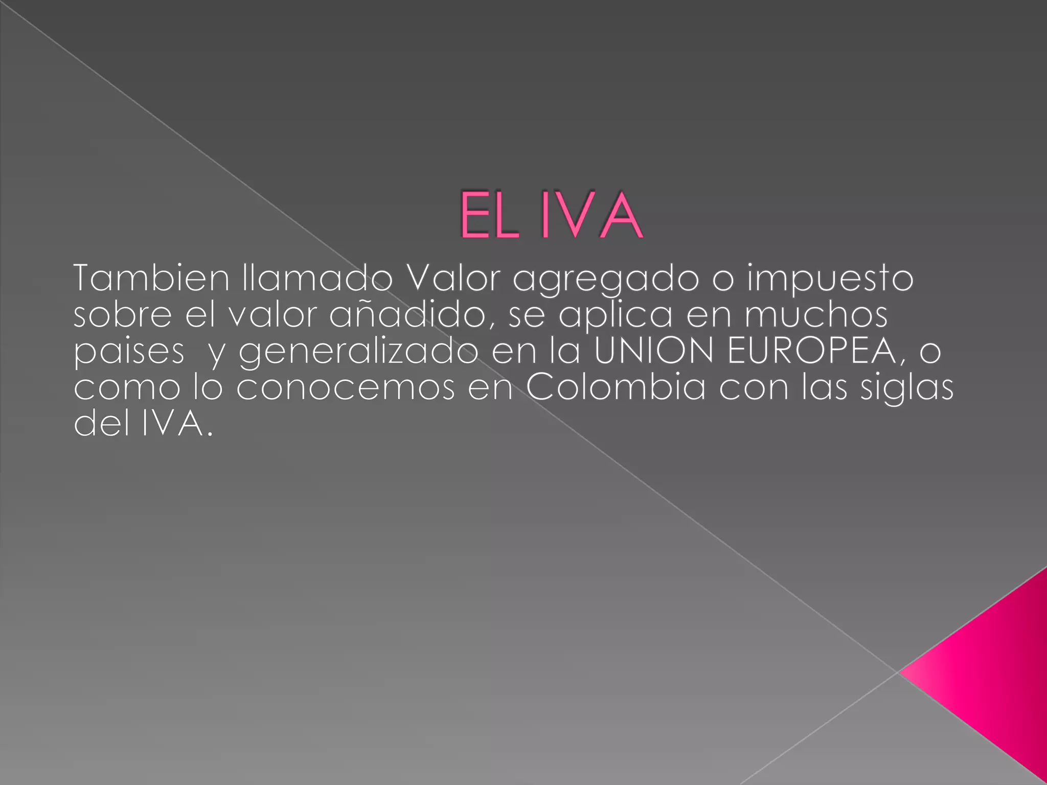 Diapositivas de iva | PPTX