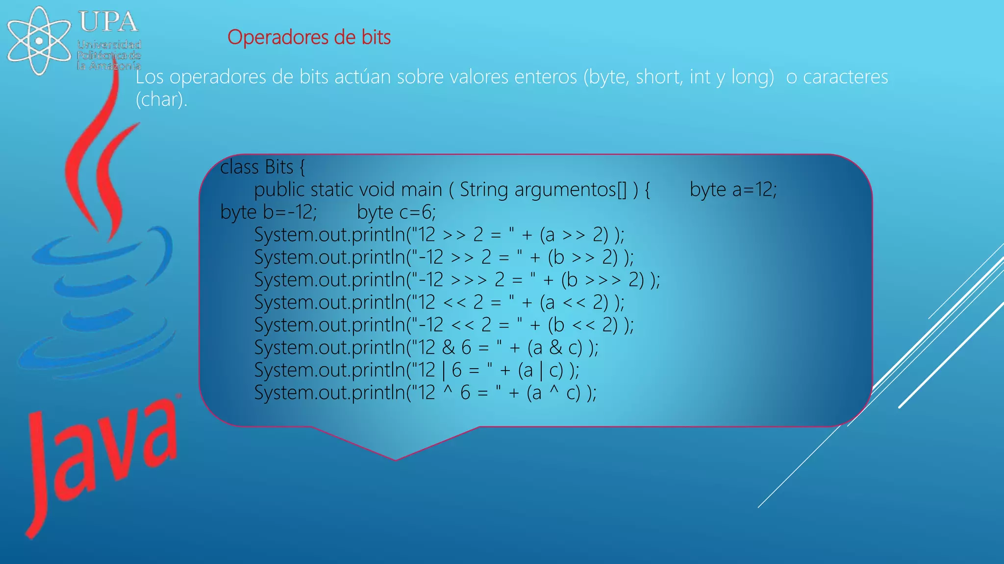 Diapositivas de JAVA | PPTX