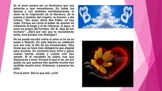 Diapositivas del amor faviola | PPTX