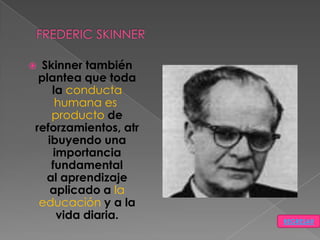 Diapositivas de las teorias del aprendizaje | PPTX