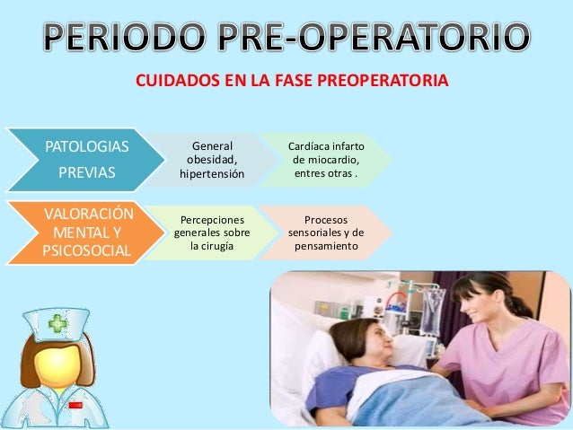 Diapositivas de preoperatorio.