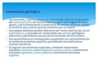 Tipos de rocas | PPTX