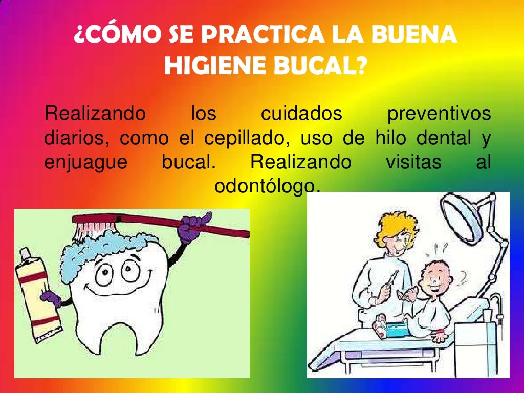 Diapositivas de salud bucal
