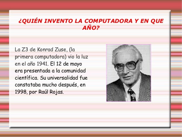 Quien Invento La Computadora : ¿Quién inventó la impresora? – HSIWA