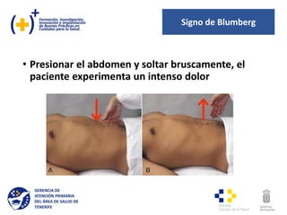 Semiologia y exploración del abdomen en general | PDF
