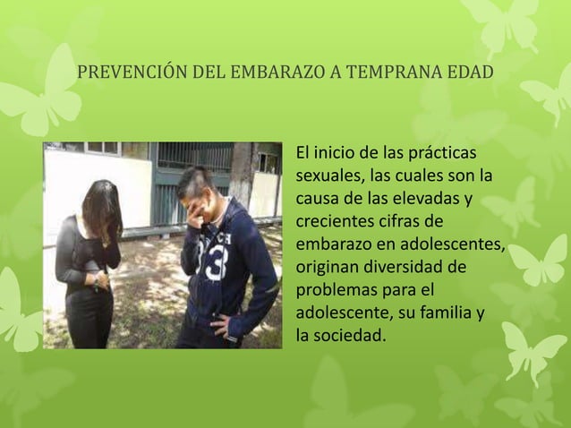 Diapositivas embarazo a temprana edad | PPTX