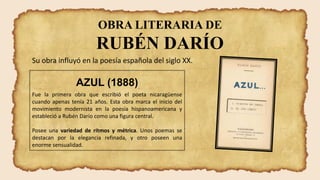Literatura Latinoamericana del siglo 19 a 21, Modernismo, Figuras ...