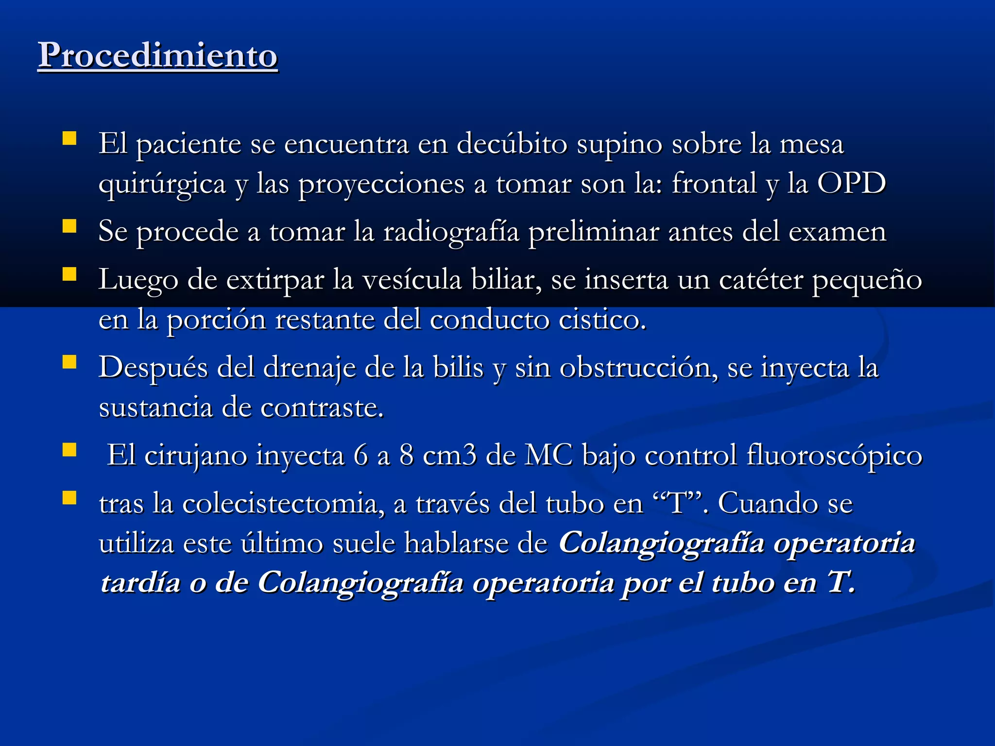 colangiografia | PPT