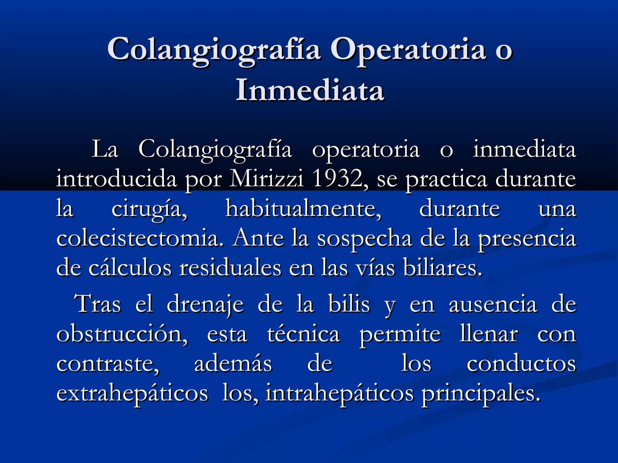 colangiografia | PPT