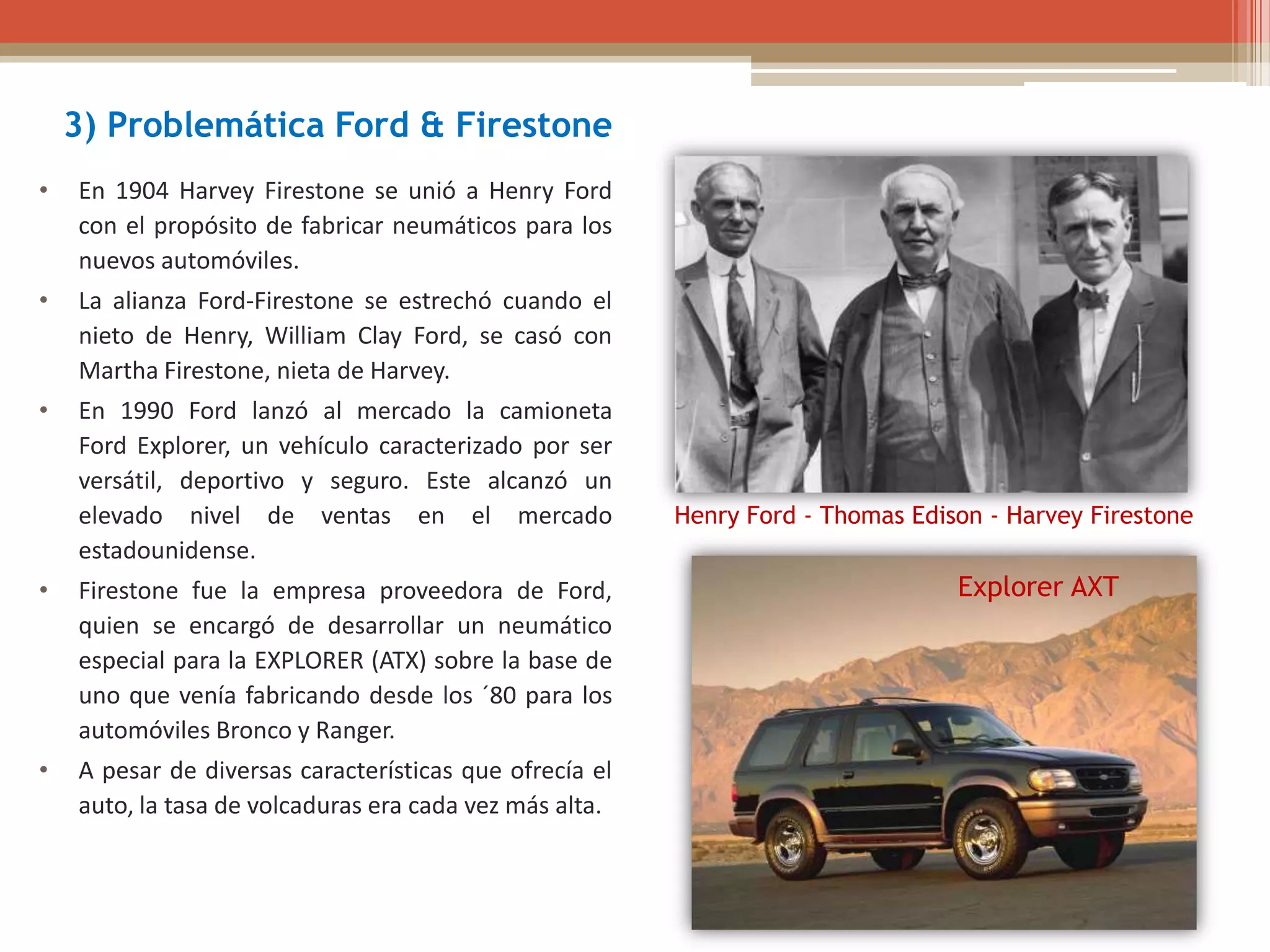 Diapositivas caso Ford y Firestone | PPTX