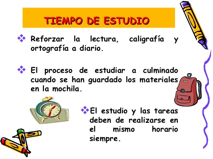 Habitos De Estudio Para Niños De 6 A 12 Años - Actividad del Niño