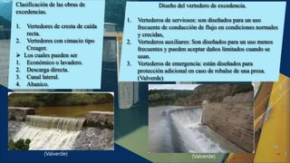 diapositivas hidraulica tipos de vertedero.pptx