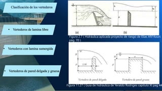 diapositivas hidraulica tipos de vertedero.pptx