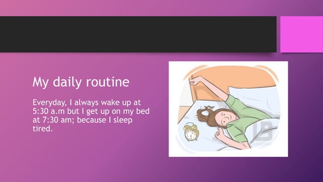 PRESENTACION DE RUTINA DIARIA EN INGLES .pptx | Parenting Babies and Toddlers | Parenting