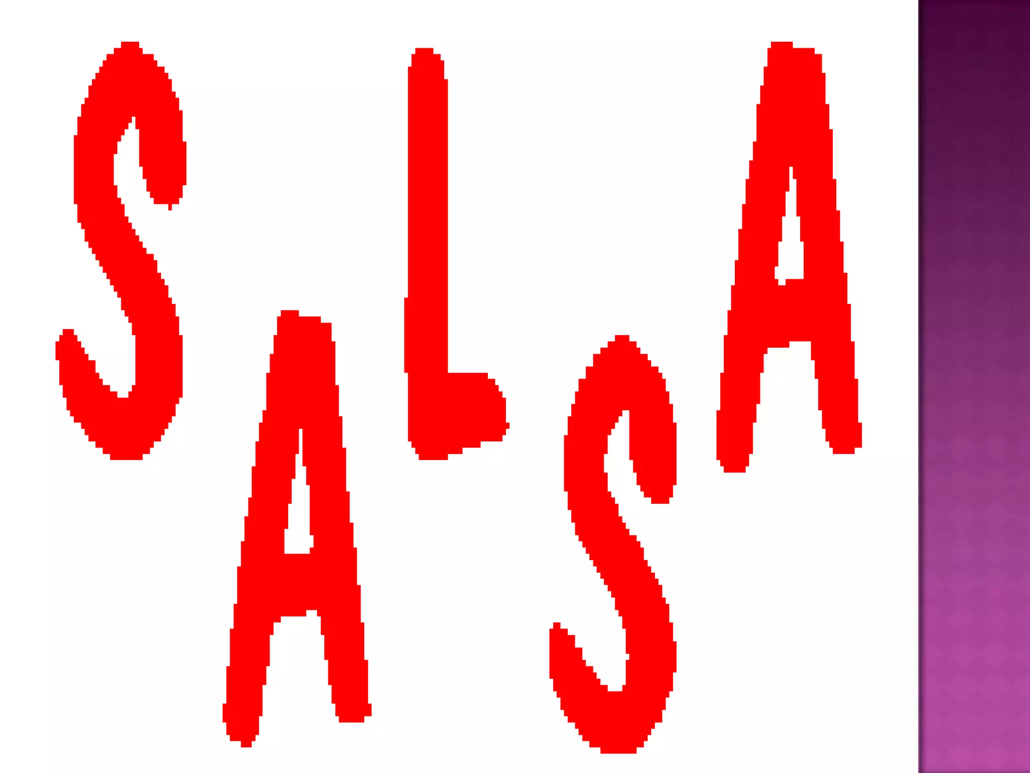 Diapositivas ingles salsa | PPTX