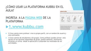 HERRAMIENTA KUBBU | PPTX