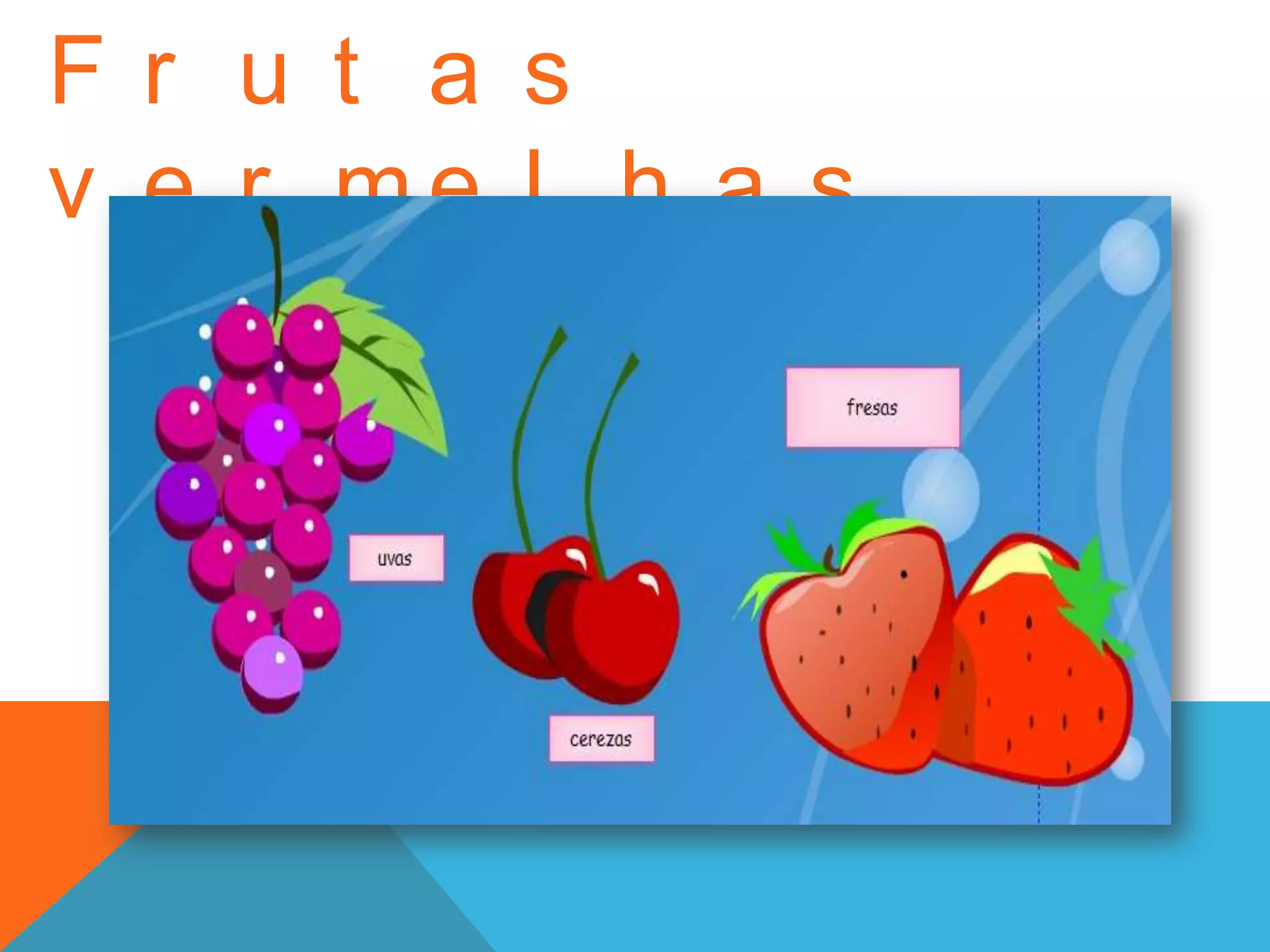 Diapositivas las frutas en edraw | PPTX