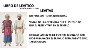 Libro de LEVITICO, Origen, llamado de Dios y Ritos primeros, del cap. 1 ...