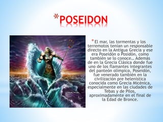 Diapositivas los dioses del olimpo jeisson garzon | PPTX