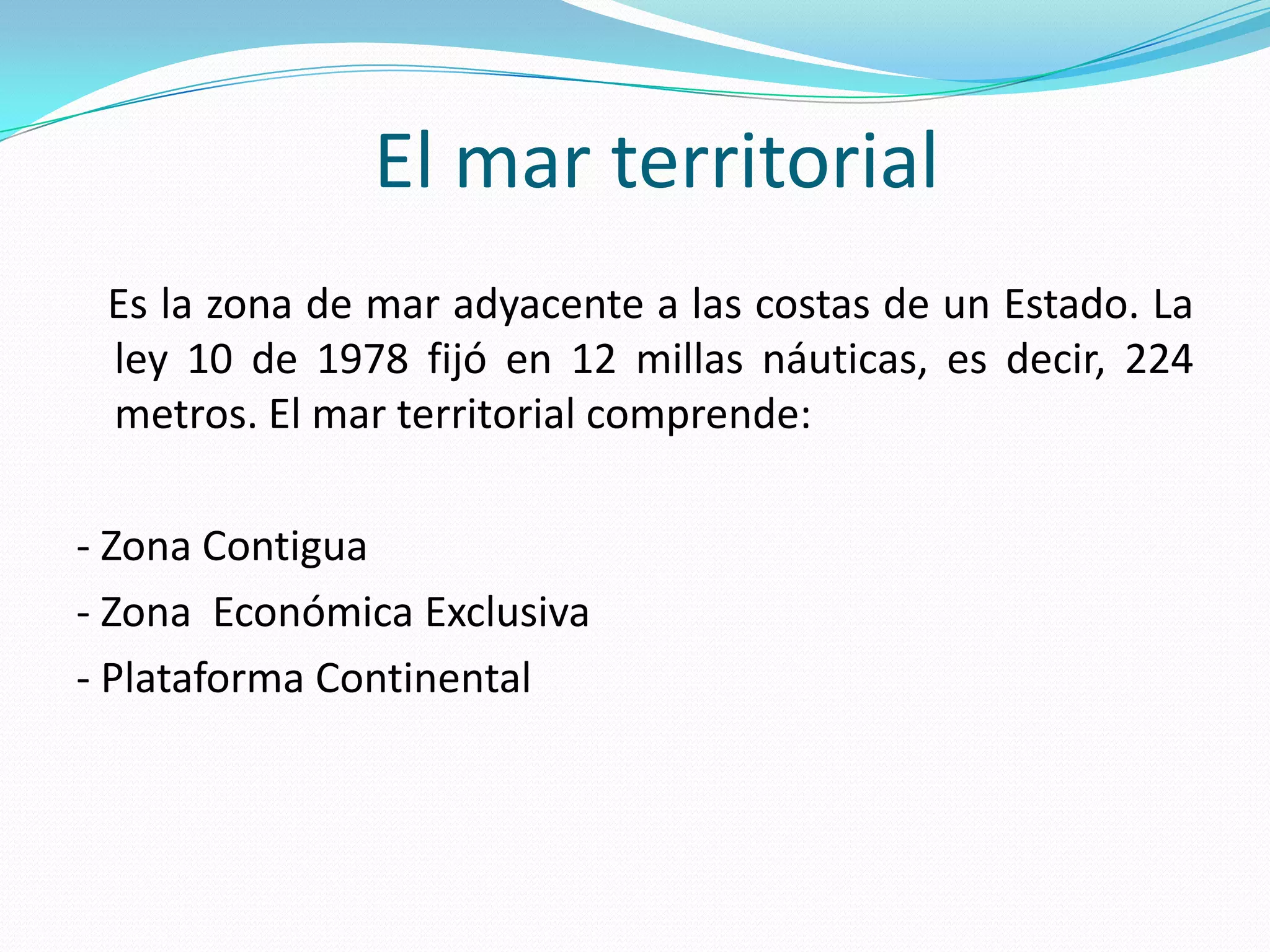 Diapositivas Mar Territorial | PPTX