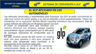 SISTEMA DE CONVERSION A GLP EN MOTORES DE COMBUSTION | PPTX