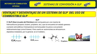 SISTEMA DE CONVERSION A GLP EN MOTORES DE COMBUSTION | PPTX