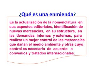 Nomenclatura Arancelaria | PPTX