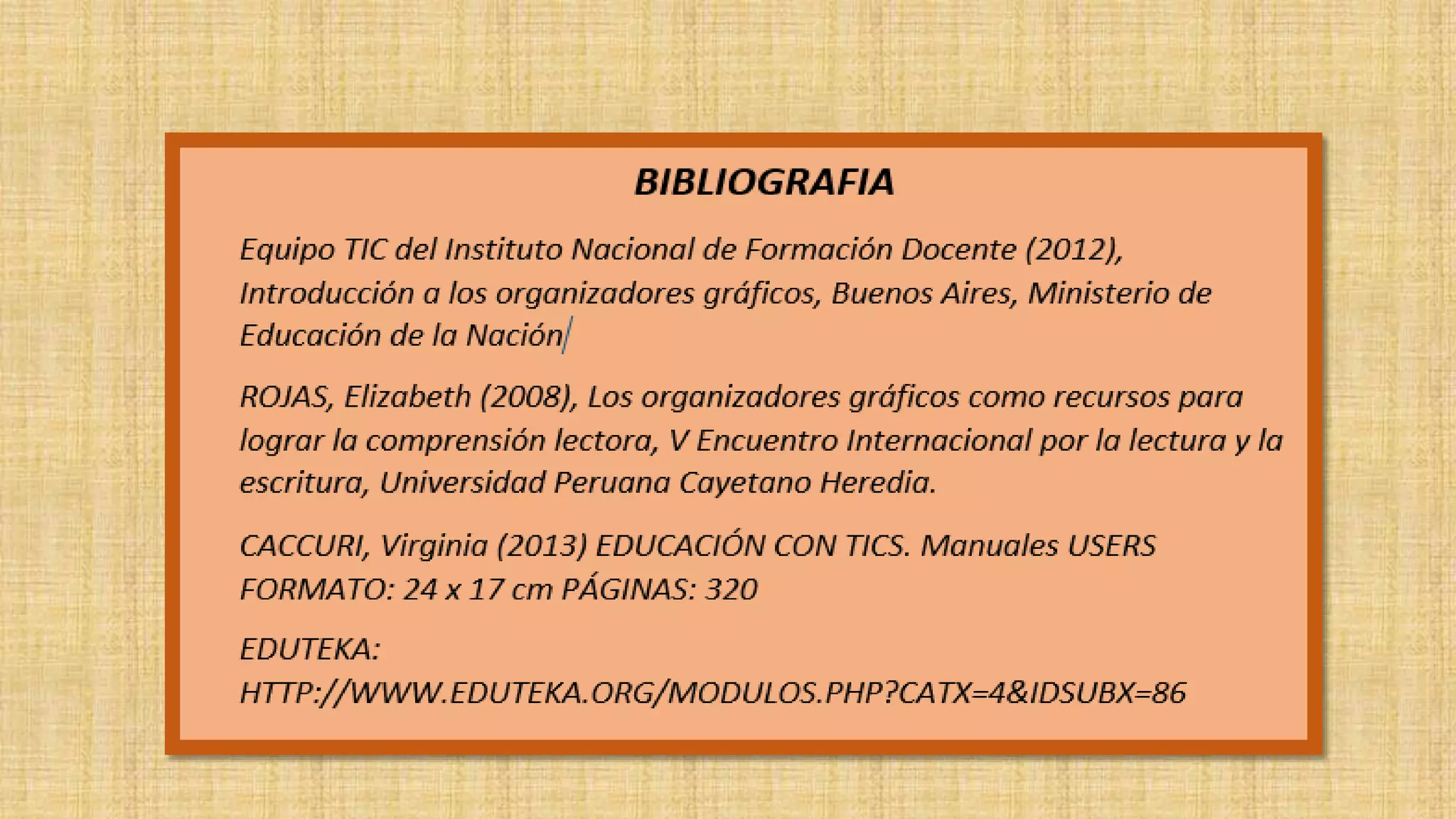 Diapositivas organizadores gráficos | PPTX