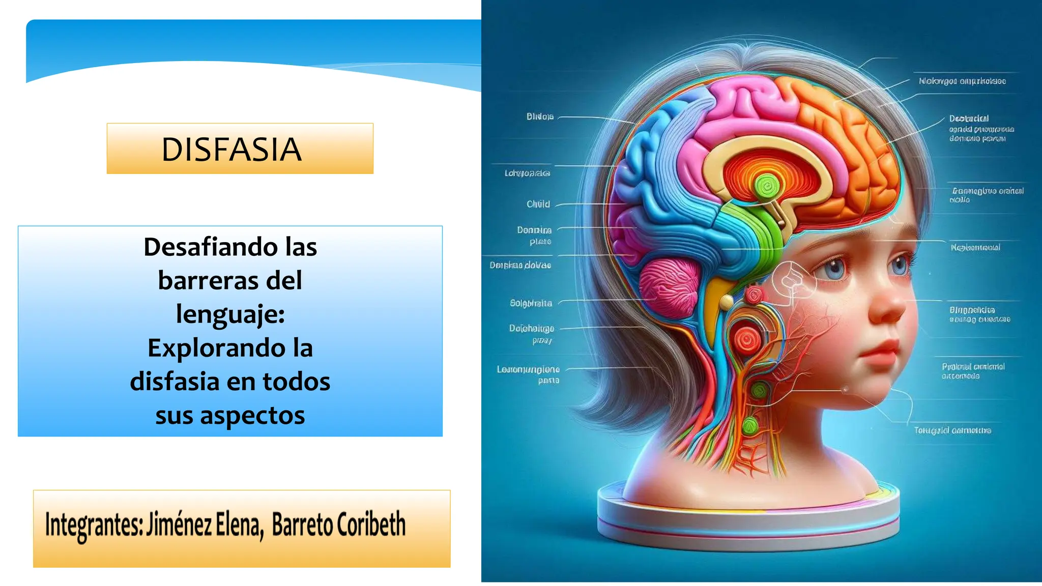 diapositivas originales.pptx Disfasia trastorno del lenguaje | PPTX