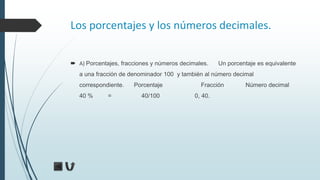 Diapositivas porcentaje | PPTX