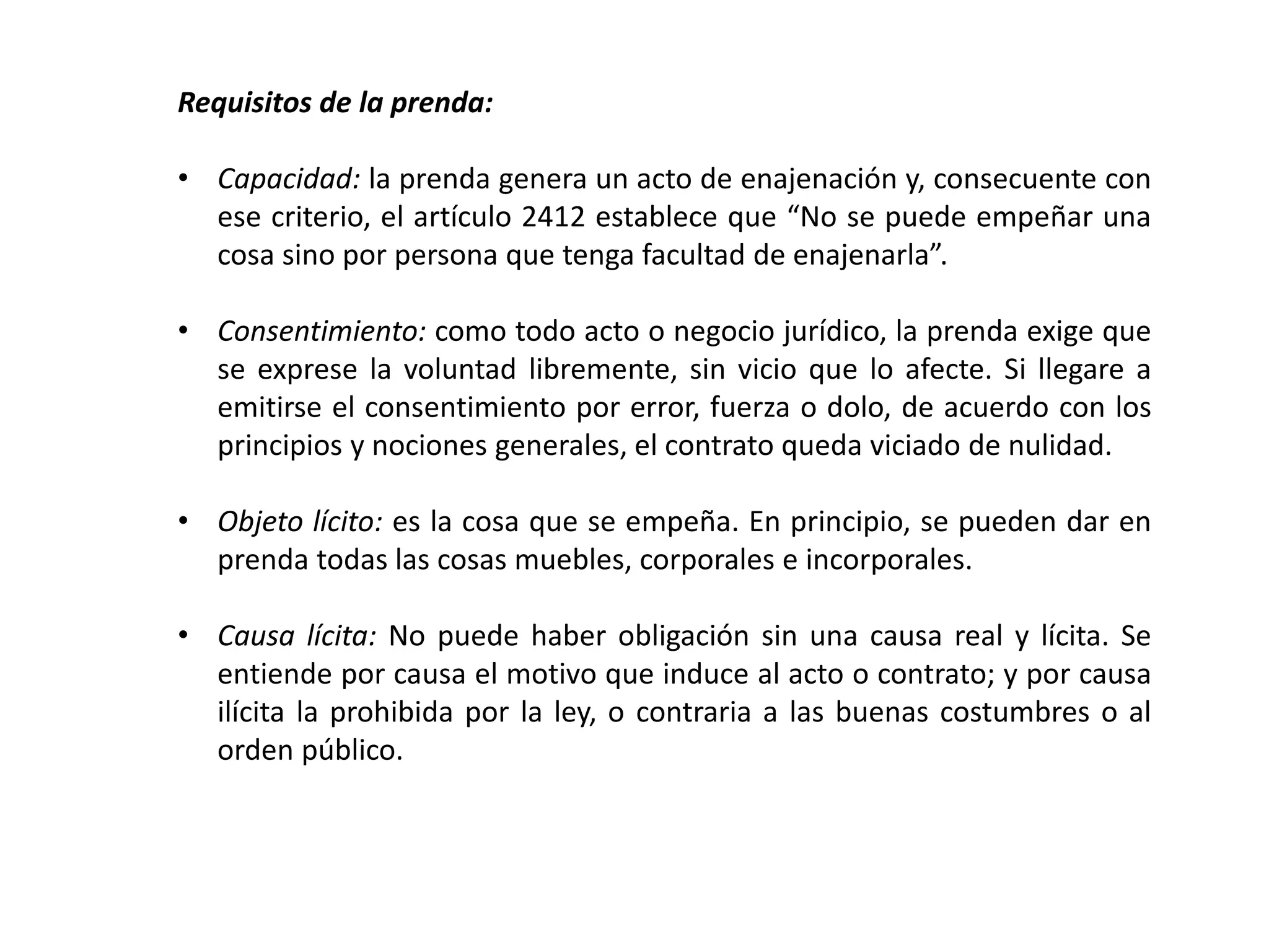 Contrato de prenda | PPTX