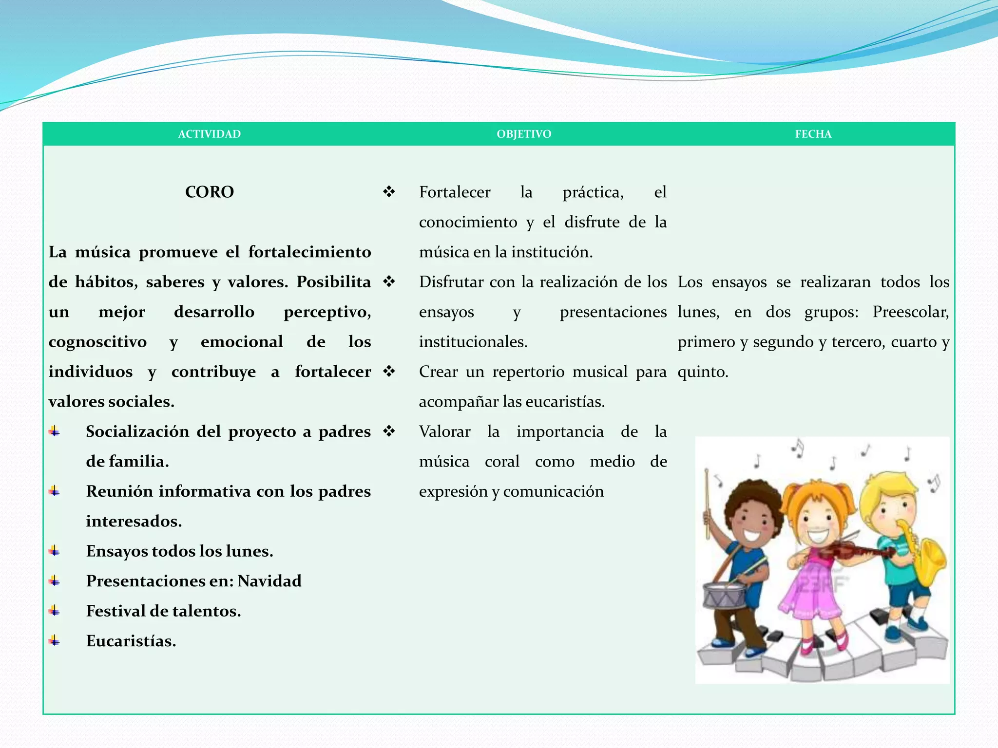 Diapositivas proyecto artístico Cultural | PPT