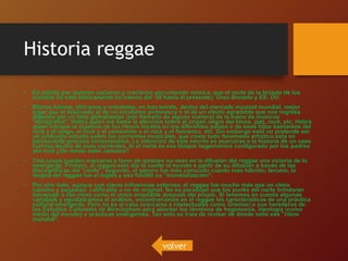 Diapositivas reggae | PPT