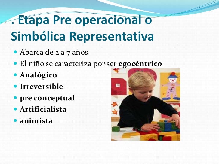 Etapas de Jean Piaget