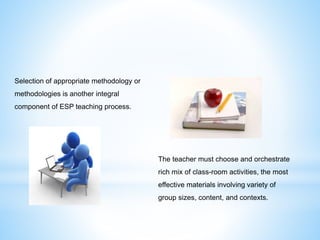 Diapositivas role of esp teacher | PPT