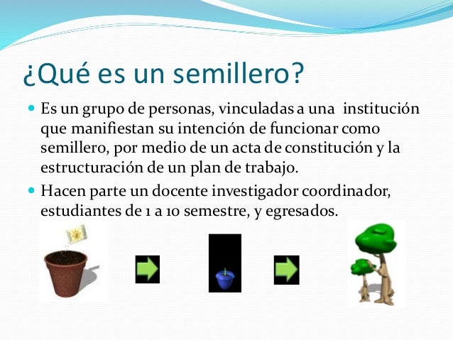 Diapositivas semillero