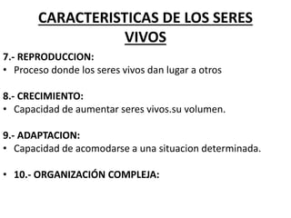 Diapositivas seres vivos | PPTX